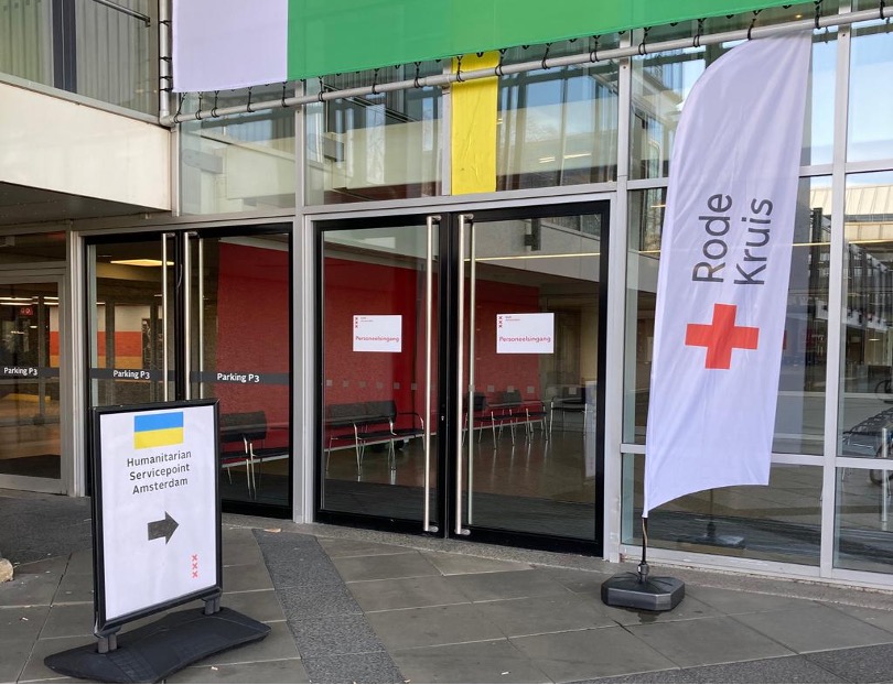 Het Rode Kruis in Amsterdam-Amstelland staat klaar om te helpen