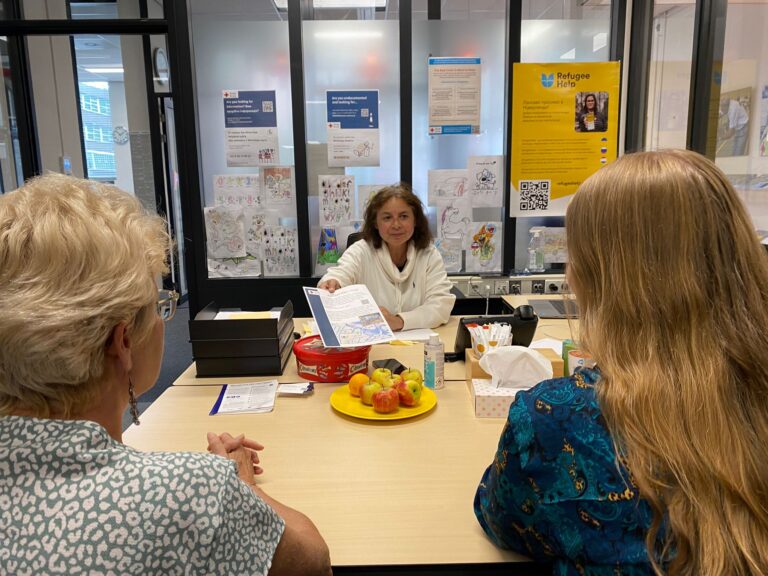 Het Rode Kruis in Amsterdam-Amstelland staat klaar om te helpen