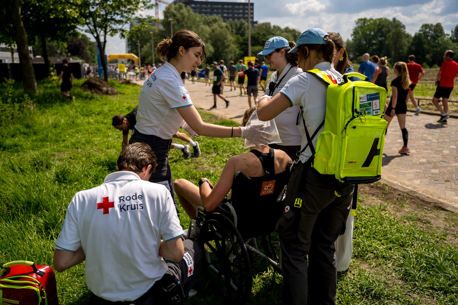 Het Rode Kruis in Midden-Nederland staat klaar om te helpen