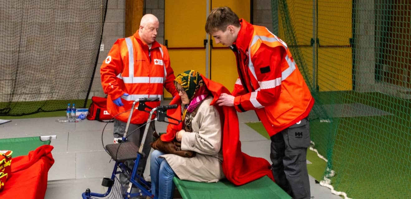 Het Rode Kruis in Oss staat klaar om te helpen