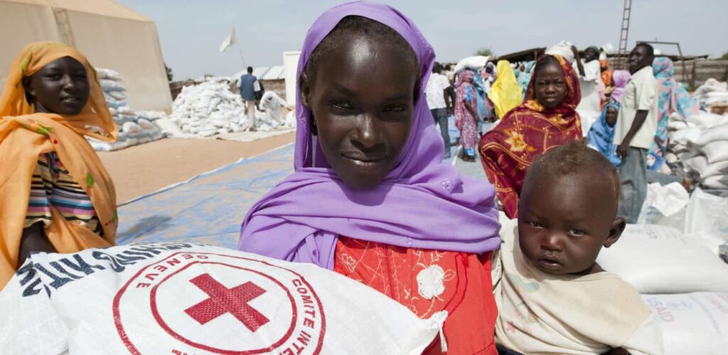 Help mensen in nood. Steun het Rode Kruis.