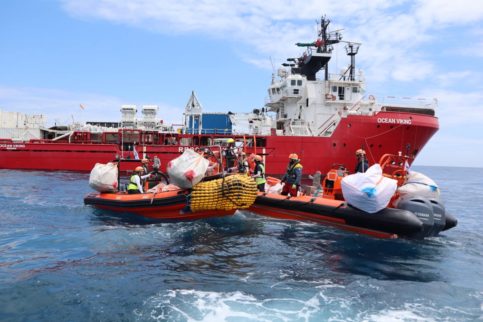Reddingswerkers Rode Kruis en SOS Méditerranée beschoten op Middellandse Zee - Rode Kruis Nederland