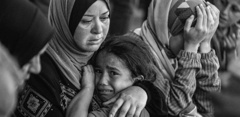 Het Rode Kruis helpt slachtoffers van het conflict in Midden-Oosten