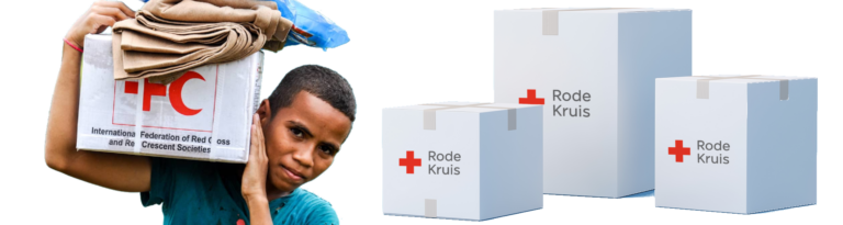 Help mensen in nood. Doneer aan het Rode Kruis.