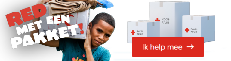 Internationale hulpverlening Rode Kruis bij natuurrampen en conflicten